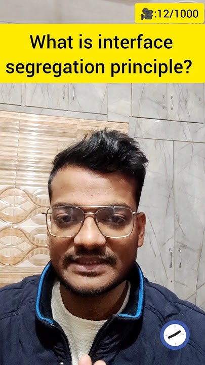 Interface segregation principle - YouTube