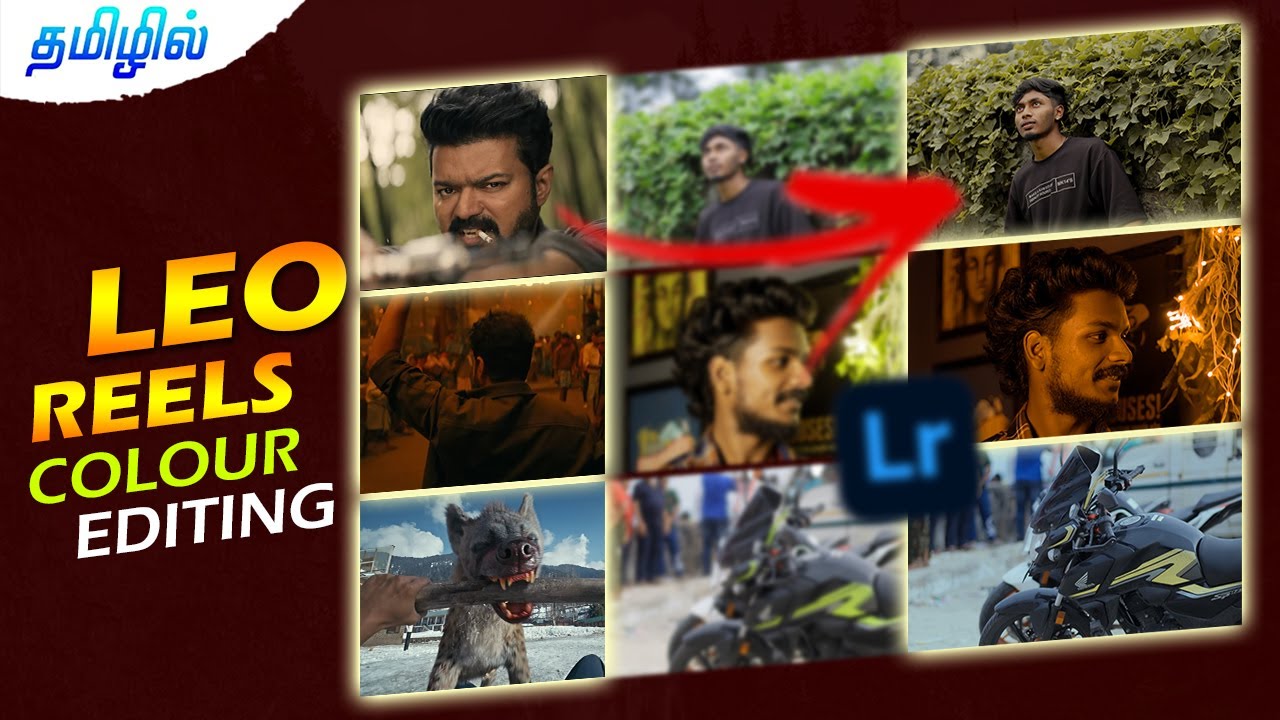 Leo reels COLOUR EDITING🔫🔥 தமிழ்| Leo movie reels mobile editing tricks ...