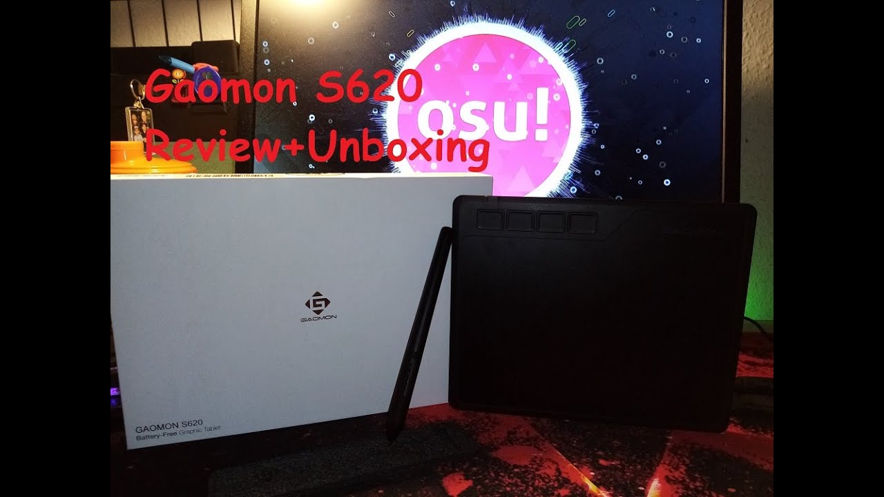 Gaomon S620 Unboxing+Review and Gameplay not sponsored - YouTube
