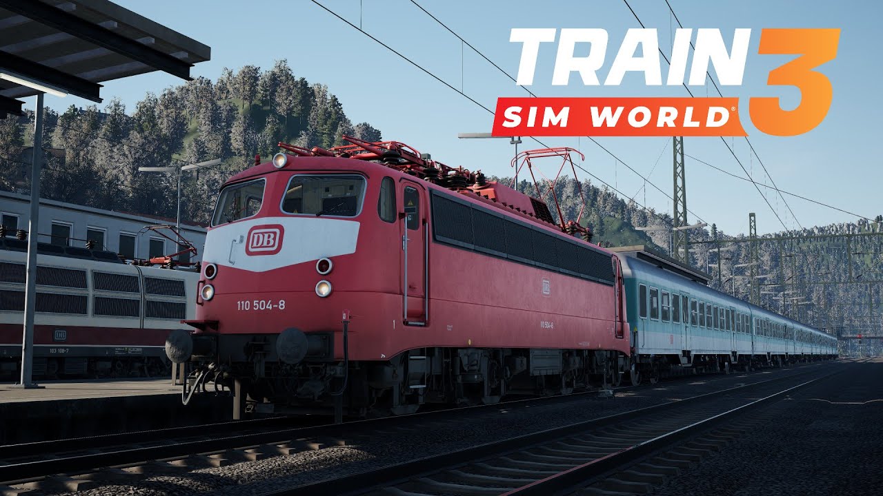 TRAIN SIM WORLD 3 #057: Regionalexpress im Morgengrauen | Baureihe 110 | Mainz - Koblenz | TSW3 ...