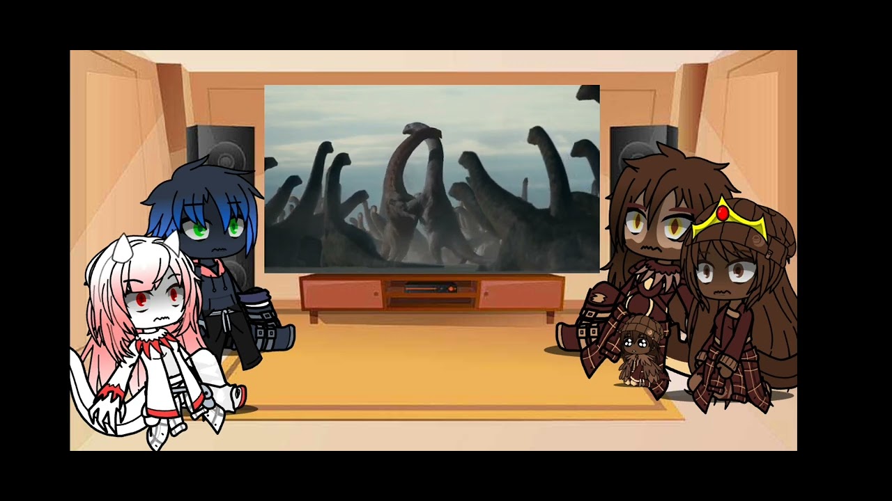 dinos prehistoric planet react to gacha 선사시대:공룡이 지배했던 지구 가챠 리액션 - YouTube