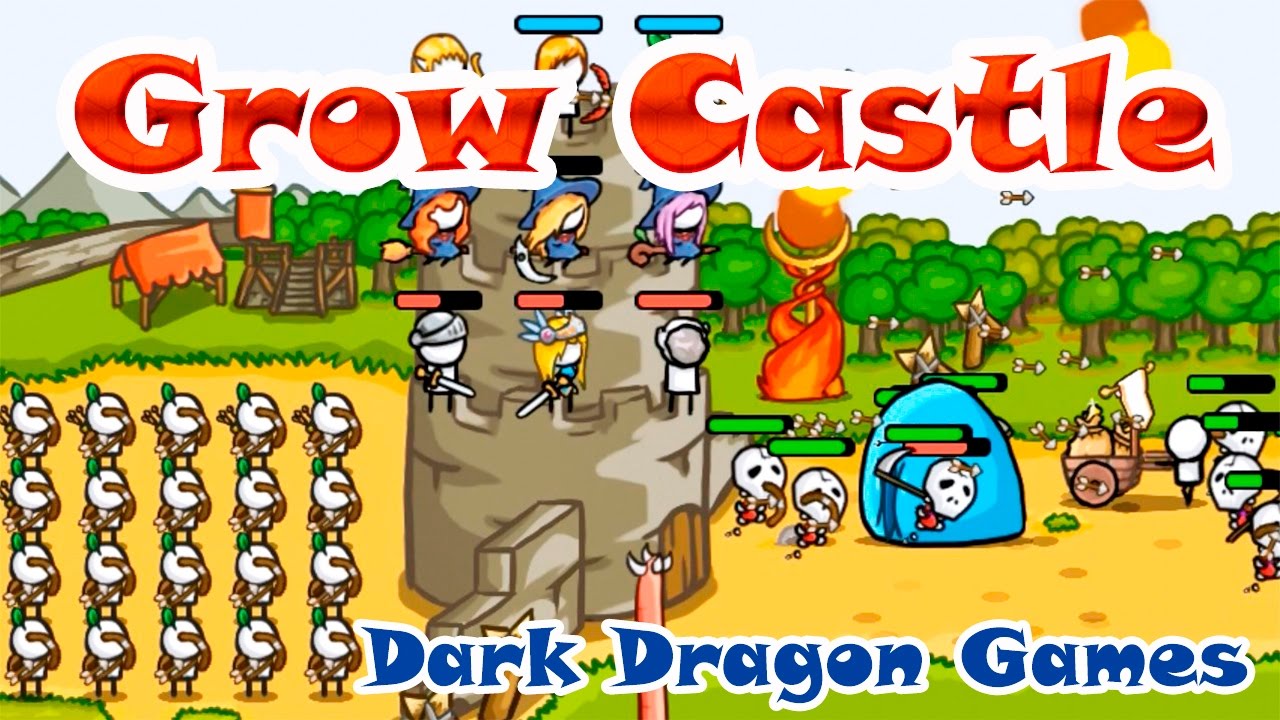 Grow Castle. Прохождение #1. - YouTube