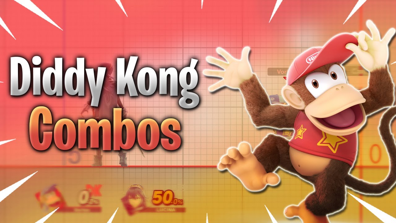 Diddy Kong Combos (Easy-Hard) - Smash Ultimate - YouTube