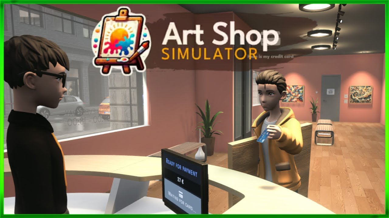 Art Shop Simulator - First Look - Demo - Picasso Has Nothing On Me ...