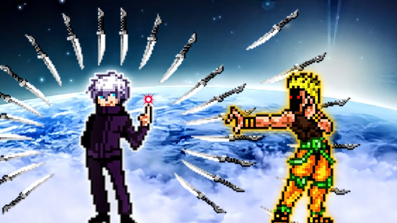 Gojo Revealed V2 (New) VS Final Dio in Jump Force #Mugen - YouTube