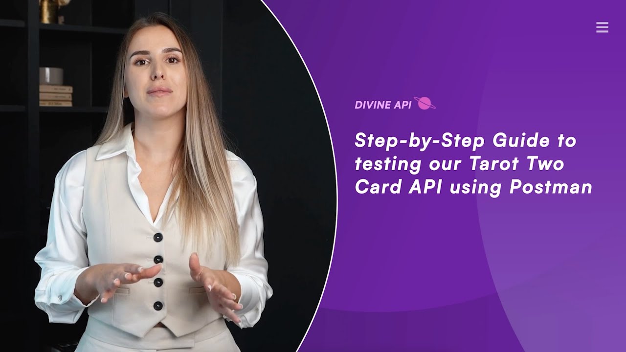 How to Test Tarot 2 Card API Using Postman | Divine API - YouTube