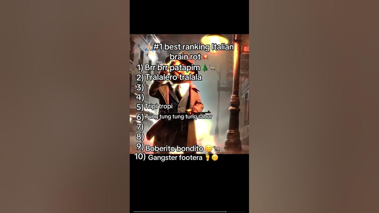 Best ranking Italian brain rot - YouTube