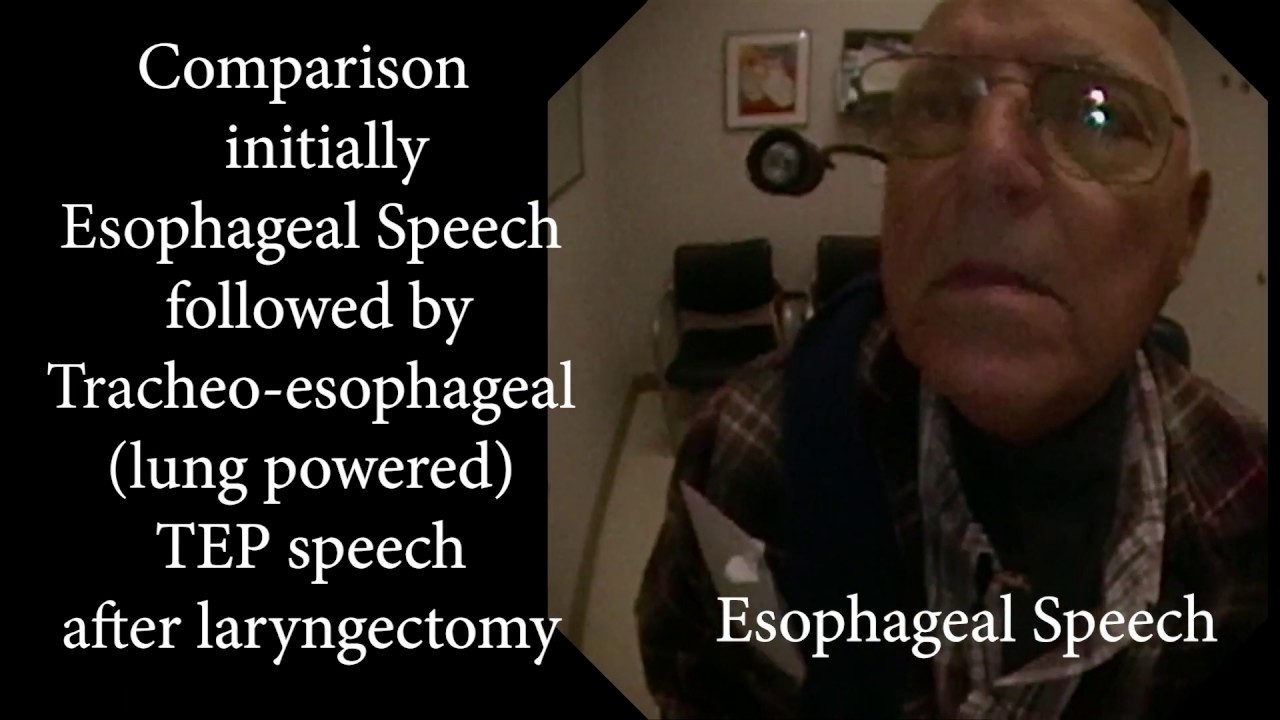 Tracheoesophageal Speech