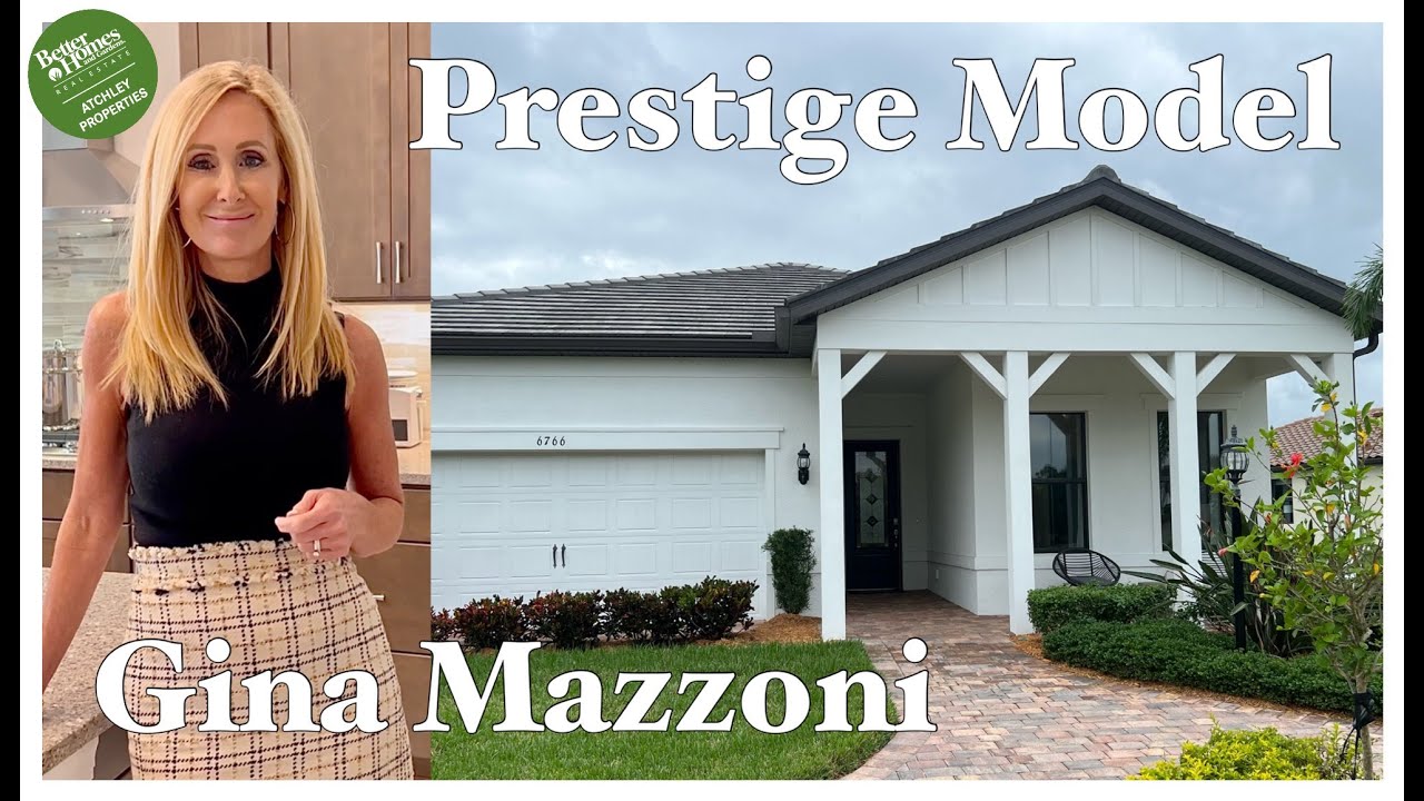 Inside the Beautiful PRESTIGE MODEL in Del Webb of Lakewood Ranch, Fl ...