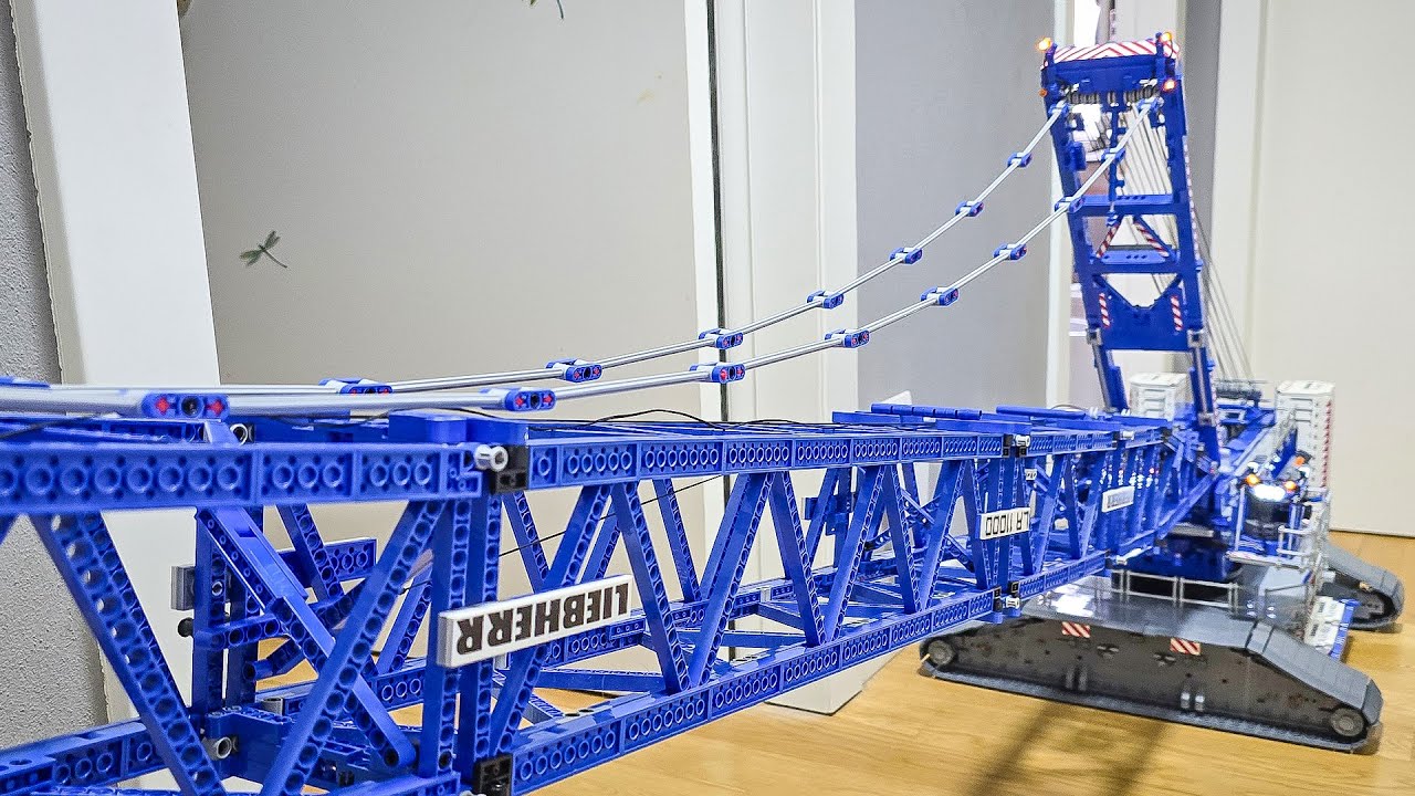 Lego Technic Liebherr LR 11000 Rebuilt body part 5 - YouTube