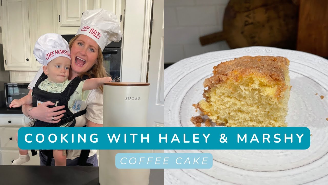 Cooking with Haley and Marshy- Coffee Cake! - YouTube