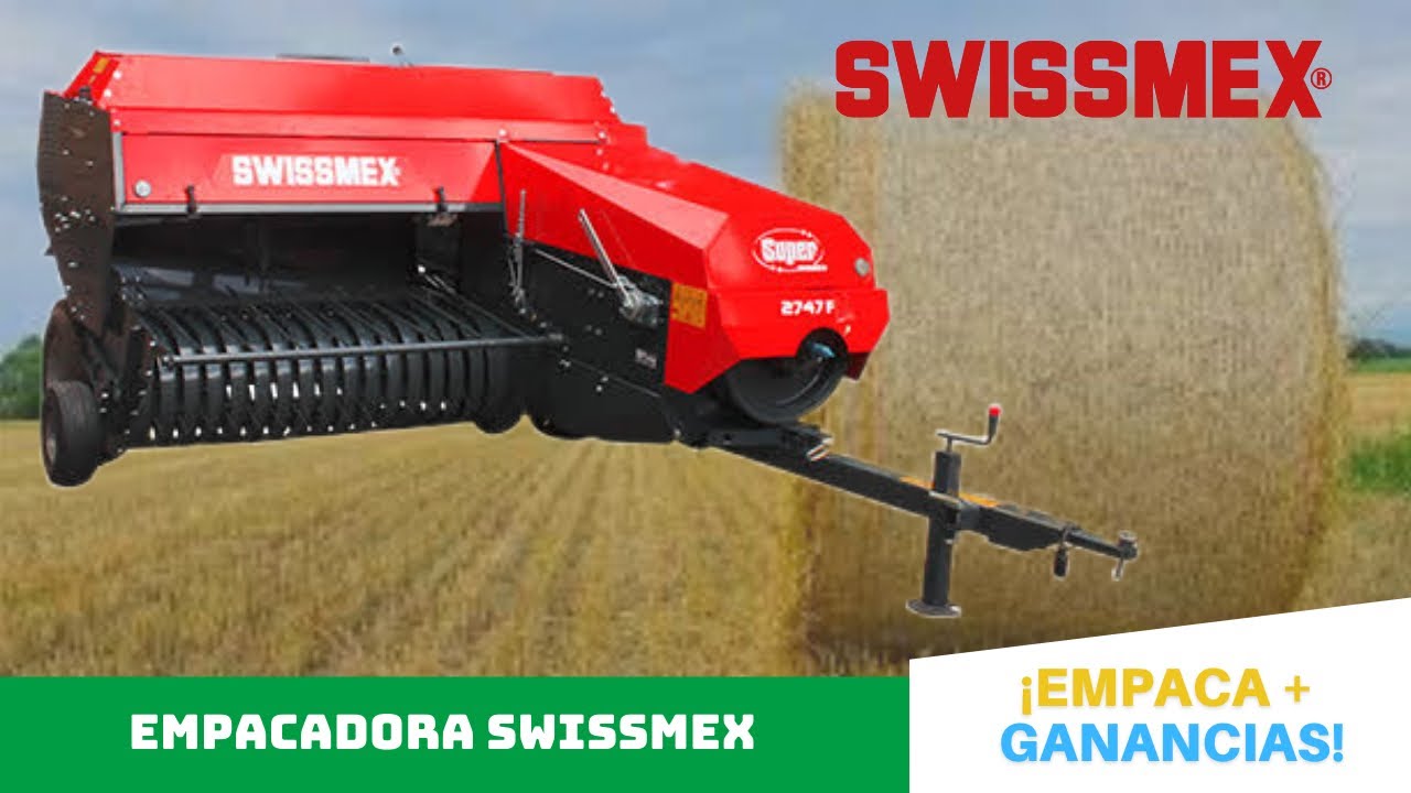 EMPACADORA SWISSMEX | ¡Empaca MEJORES resultados!🌾🔴📦 - YouTube