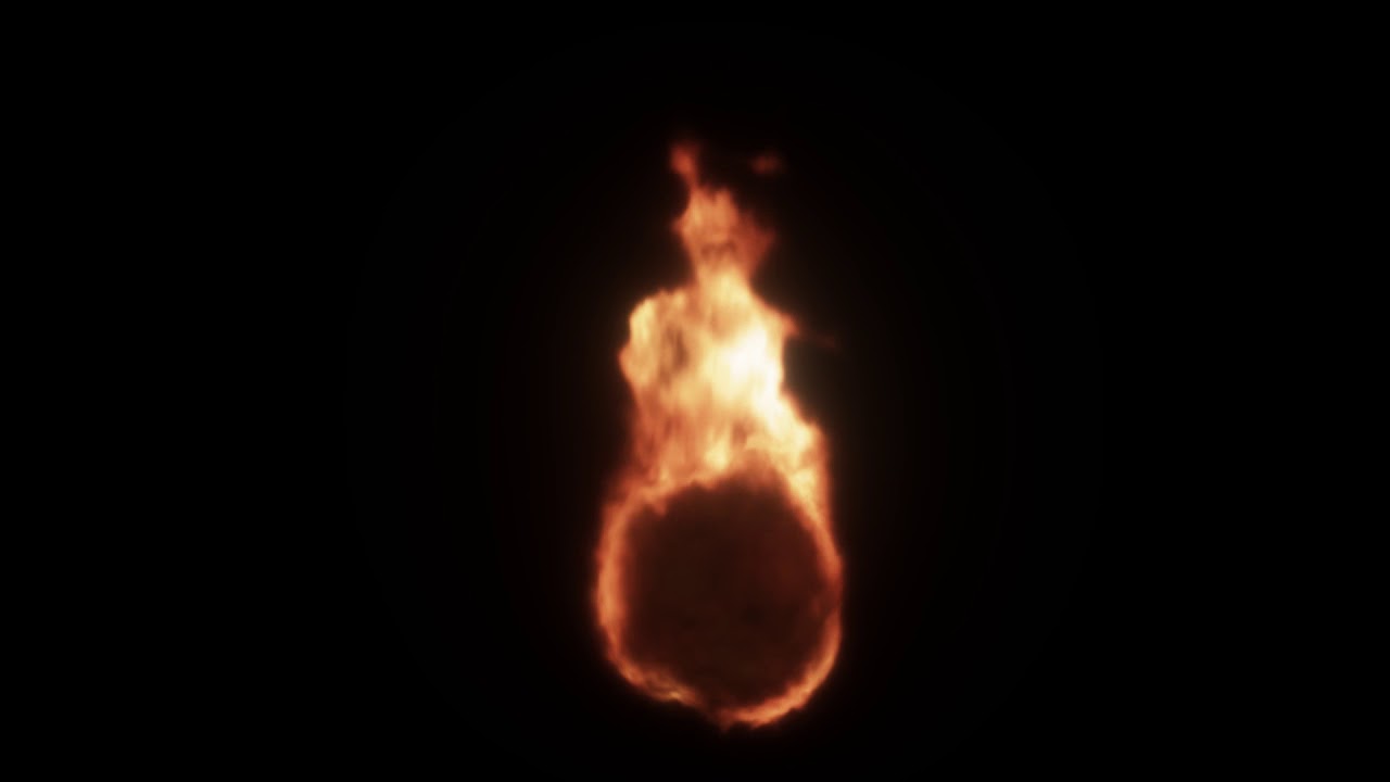 100% after effects high realistic fire simulation - YouTube