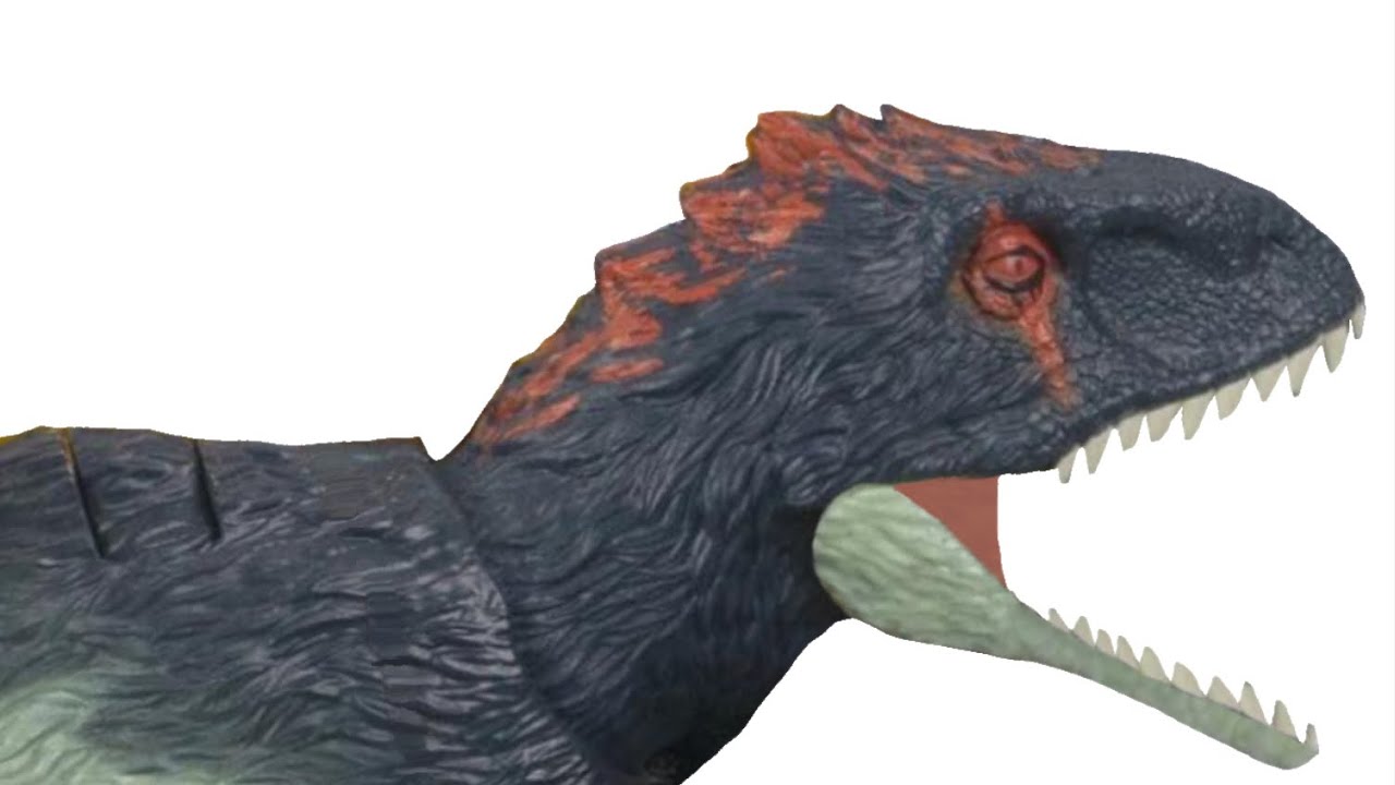 New Image of the Wild Roar Eocarcharia with its mouth open! - YouTube