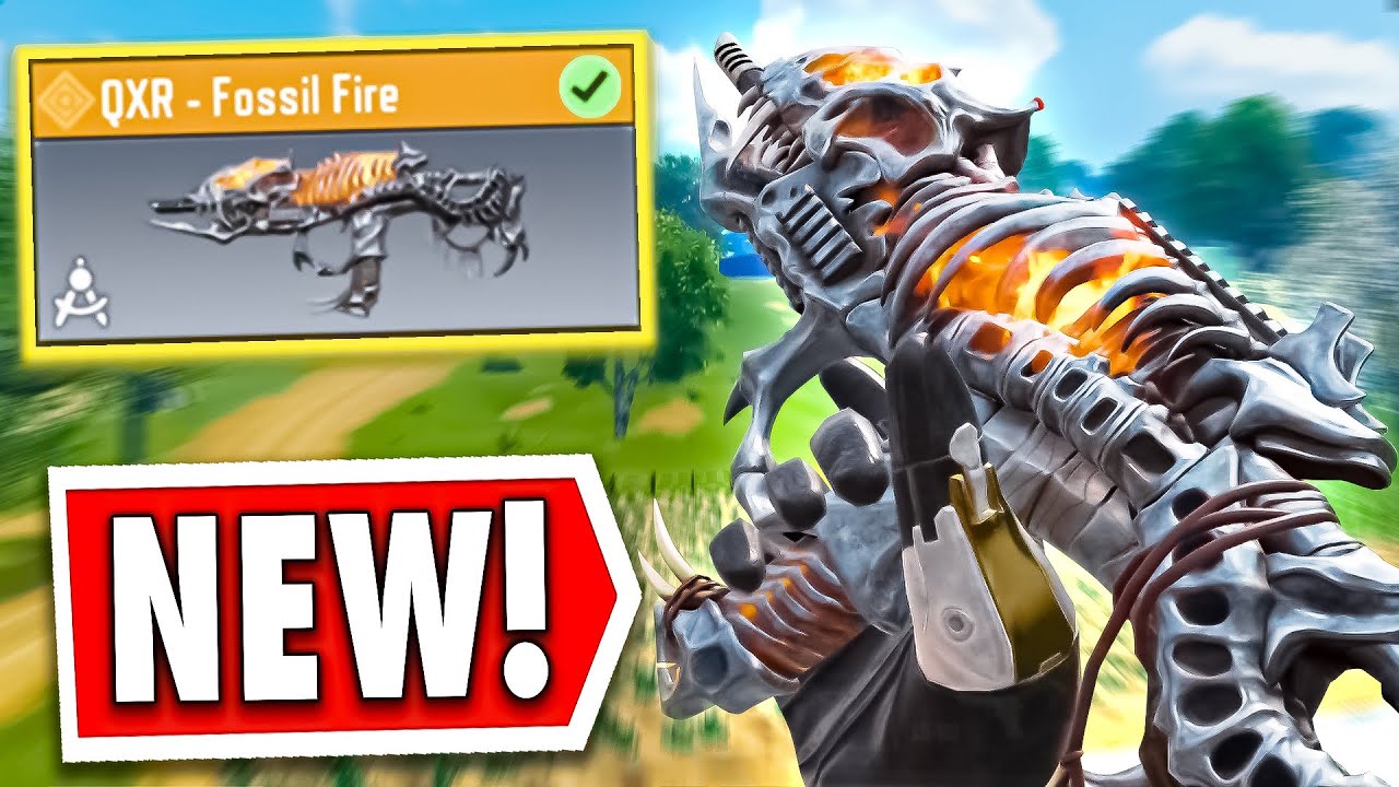 I FINALLY TRIED THE LEGENDARY QXR FOSSIL FIRE IN COD MOBILE! - YouTube