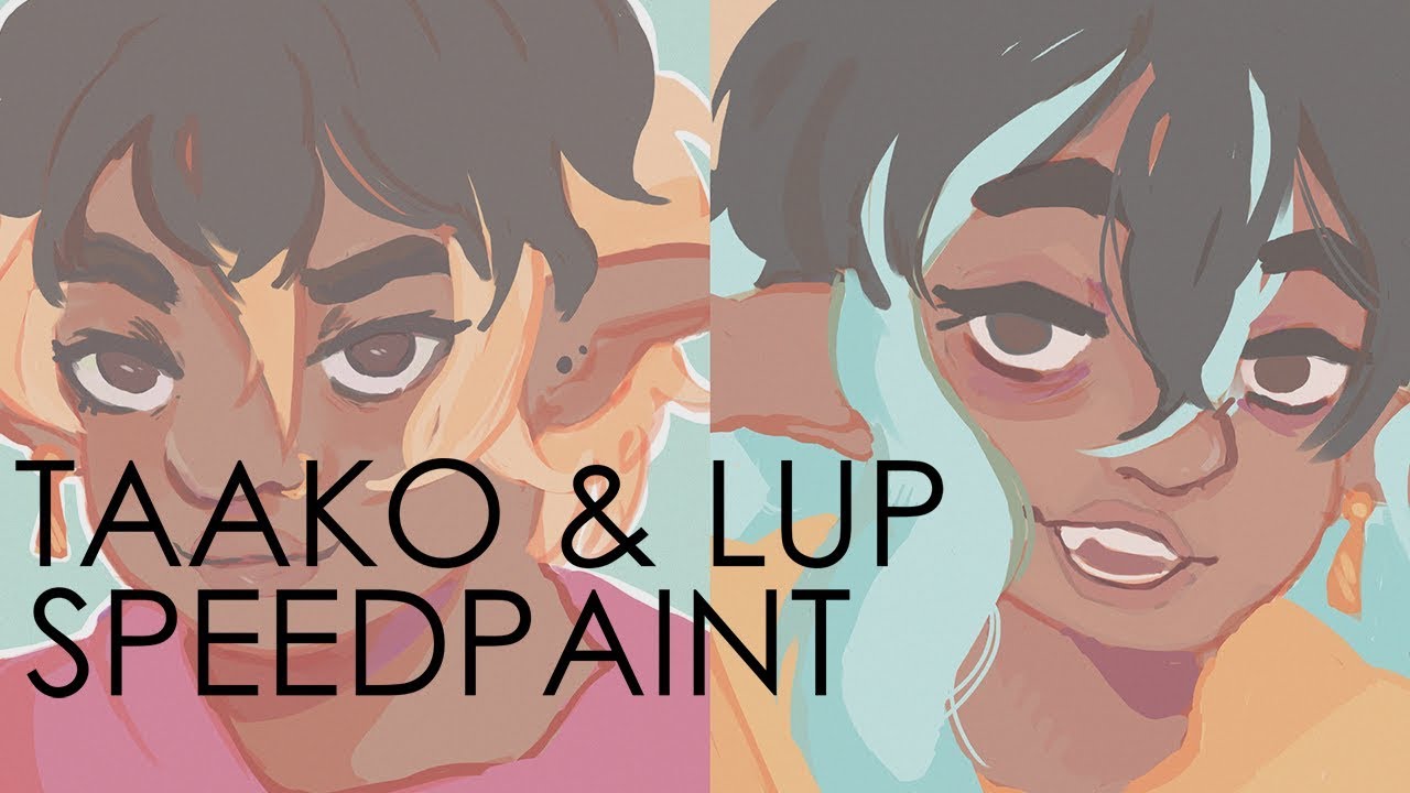 taako & lup speedpaint (the adventure zone) - YouTube