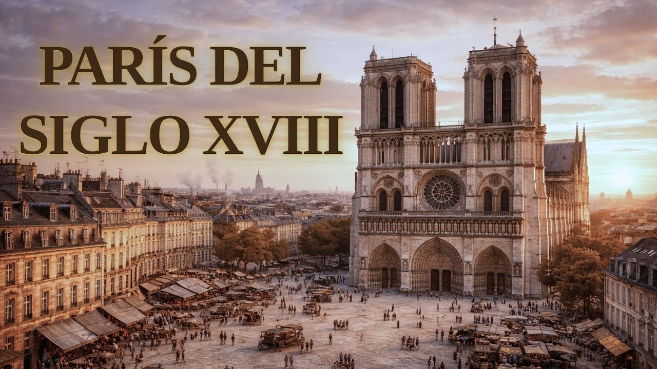 Un recorrido por el París del siglo XVIII (reconstrucción con IA) - YouTube