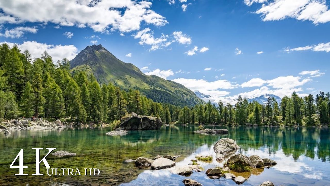 Nature 4K * Relaxation Landscape Film with Calm Music - YouTube
