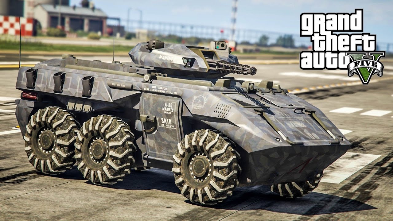 PojzPlaza - รถหุ้มเกราะแห่งอนาคต (SATO APC MOD GTA5) - YouTube