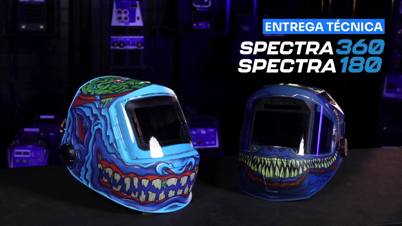 ENTREGA TÉCNICA - MÁSCARAS SPECTRA 360 E SPECTRA 180 - YouTube