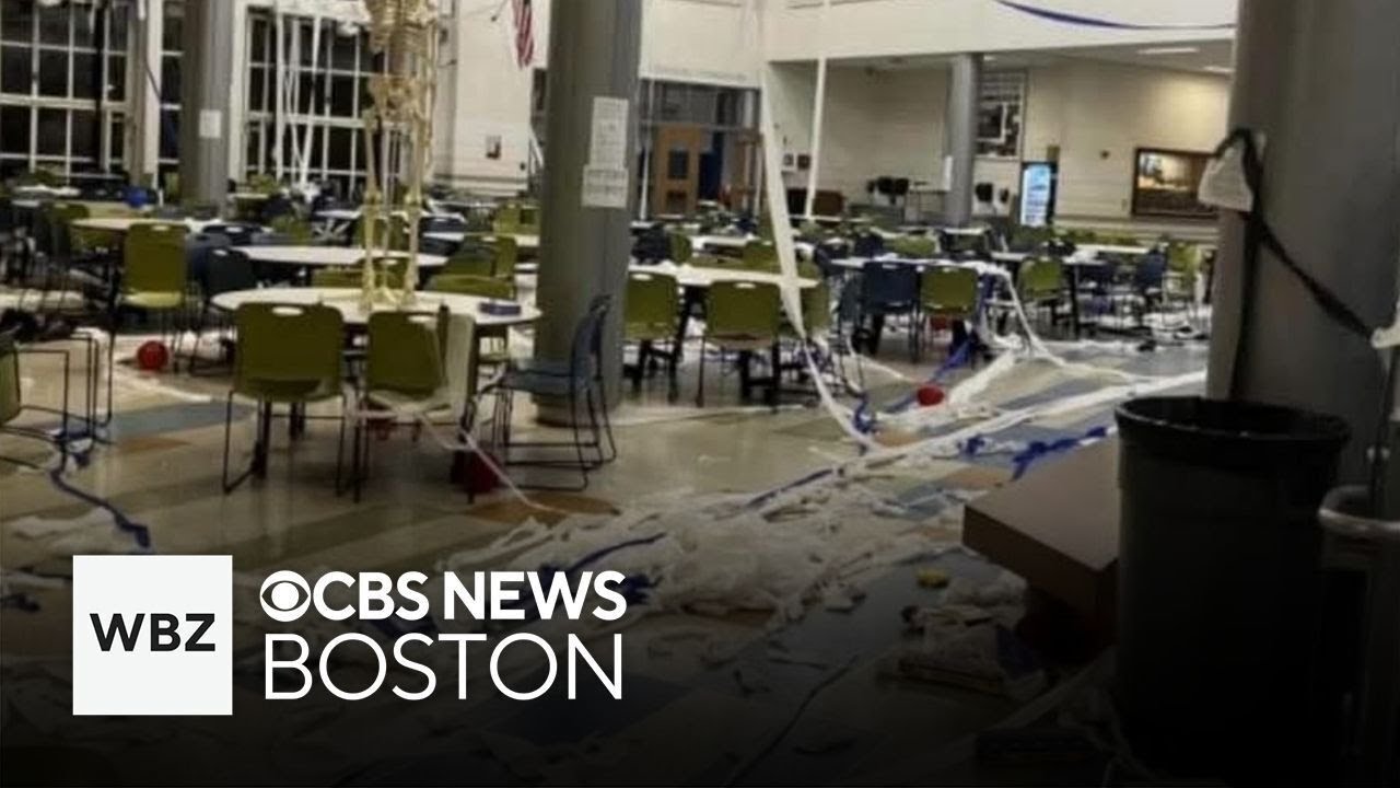 Senior prank goes too far, leaving large mess for staff to clean up at ...