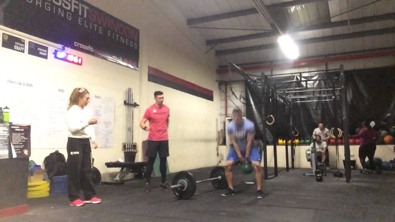 Harry Palmer and Alex Quadri "The Dingleberries"Crossfit Swindon WOD 3 ...