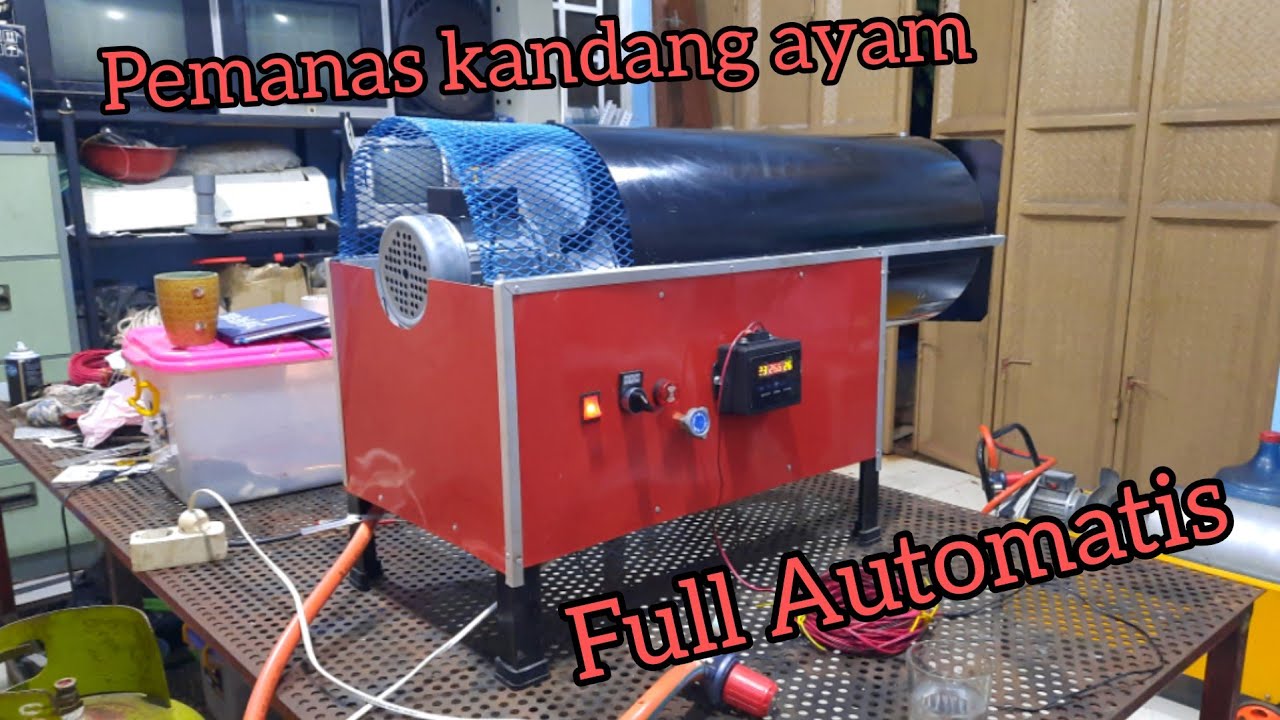 pemanas kandang ayam full automatis dan hemat gas - YouTube