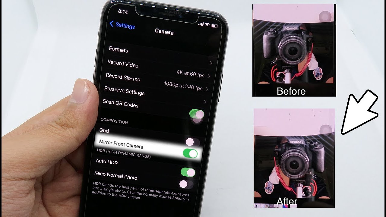 Enable Mirror Front Camera On Older Iphone No Jailbreak Youtube