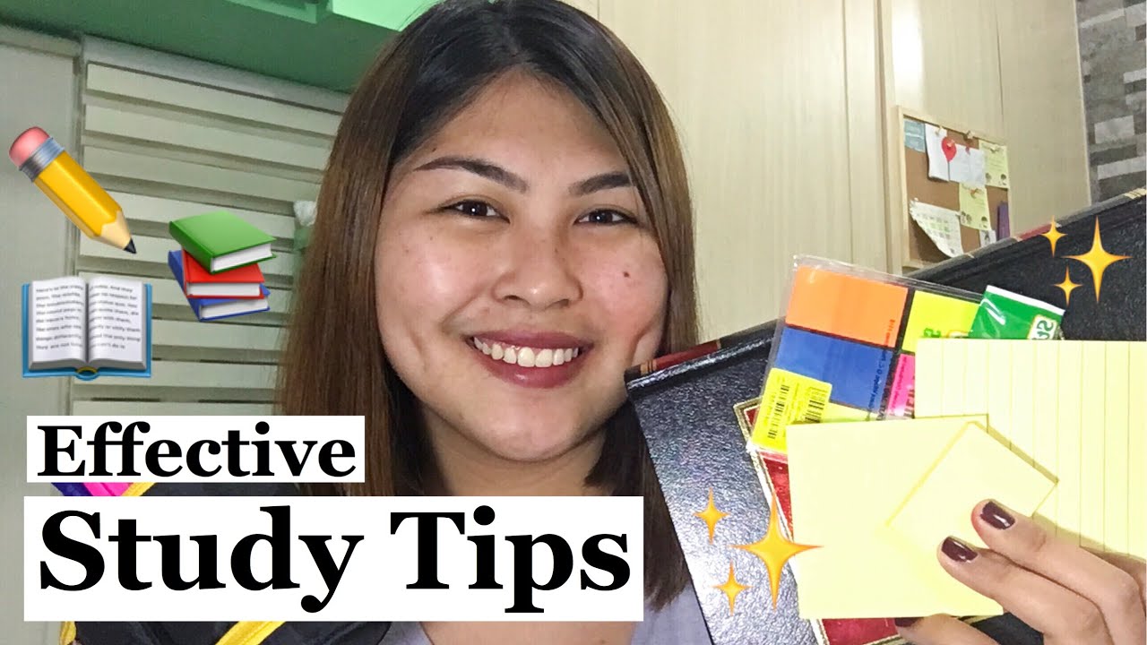 Effective Study Tips by a Law Student | UST Law | Philippines - YouTube