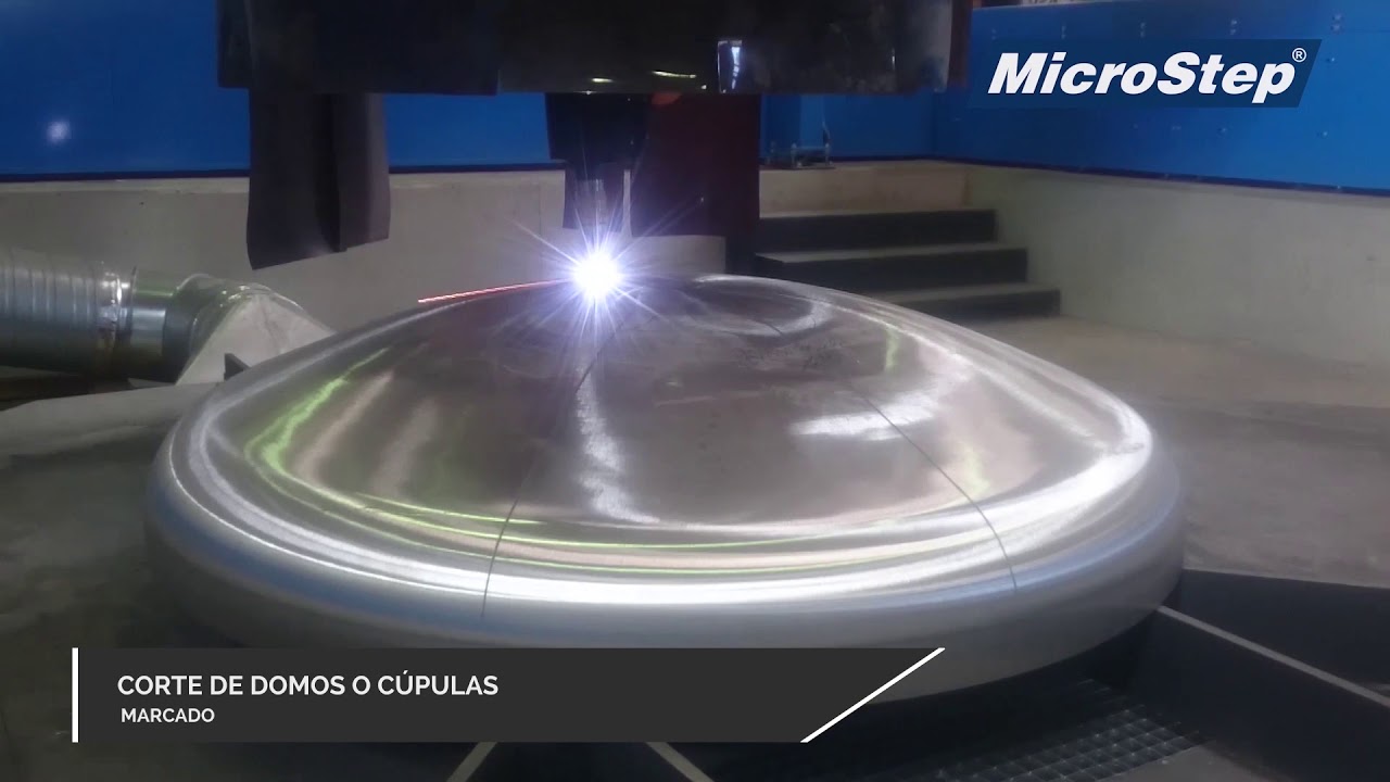 MicroStep Spain - Máquina de corte de fondos con escáner láser y cabezal de 120º de inclinación ...