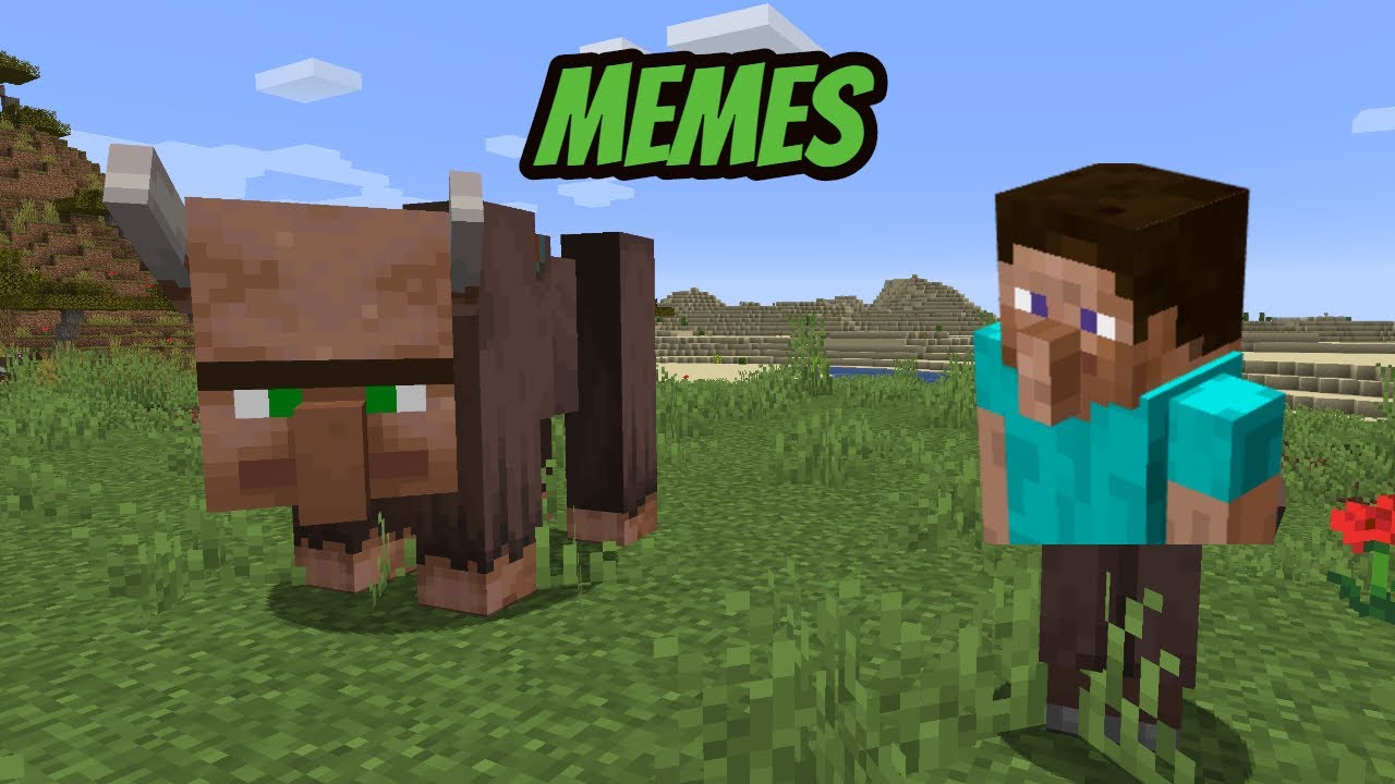 Touching a Villager IRL - YouTube