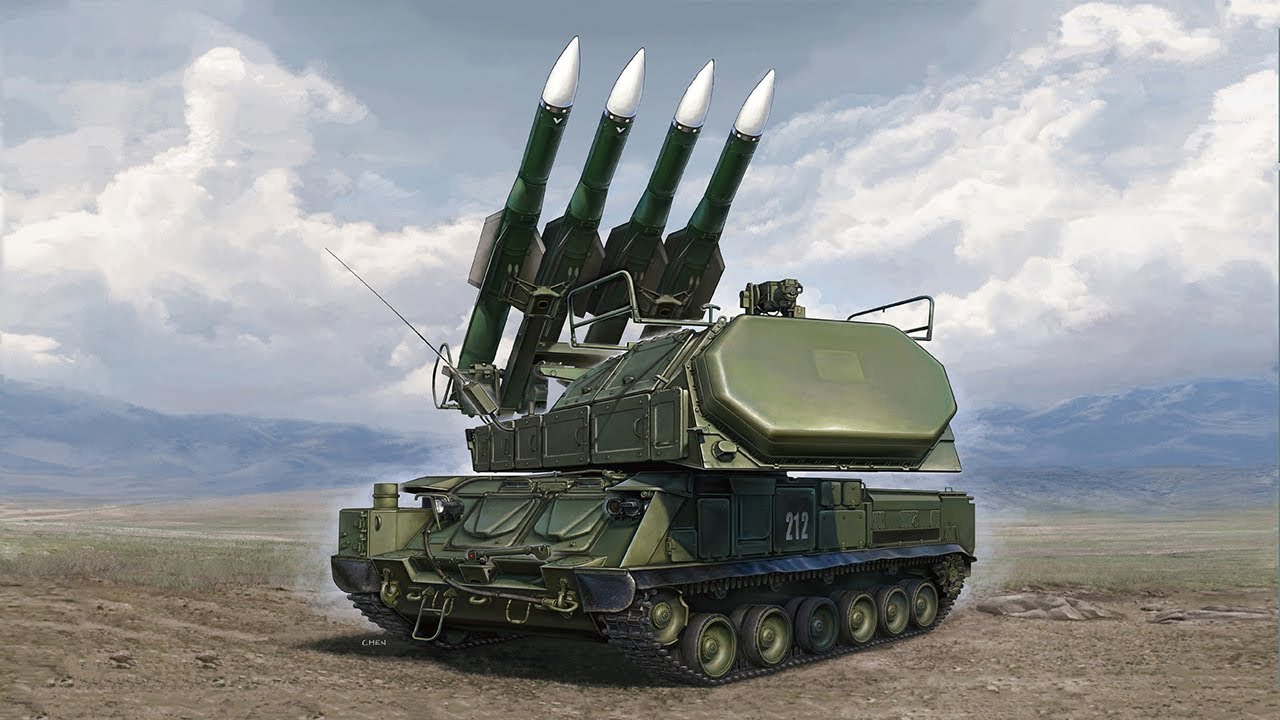 Anti-aircraft missile system Buk-M1-2 - YouTube