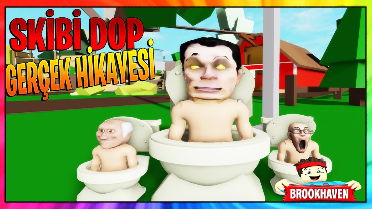 SKİBİ DOP GERÇEK HİKAYESİ # 1. BÖLÜM 🏡 NiKO ile Roblox Brookhaven - YouTube