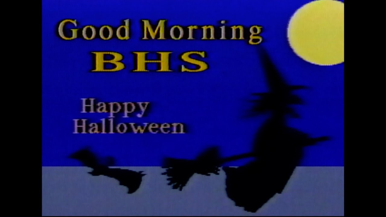 GM BHS Edition 71 Halloween Oct 28 1994 - YouTube