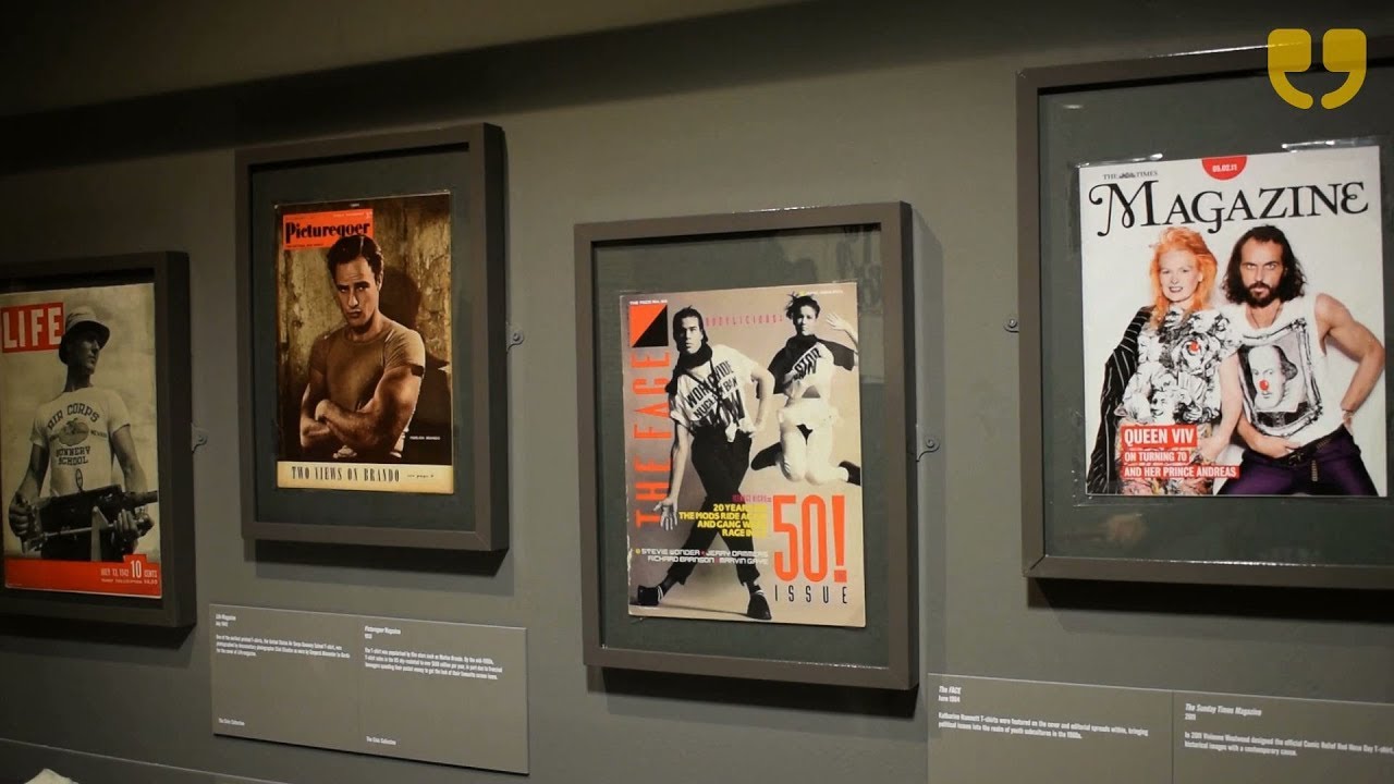 T-SHIRT: CULT – CULTURE – SUBVERSION Exhibition - YouTube