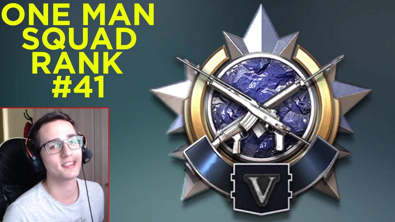 ELMAS OLDUM ! ONE MAN SQUAD RANK 41. BÖLÜM - PUBG MOBILE - YouTube