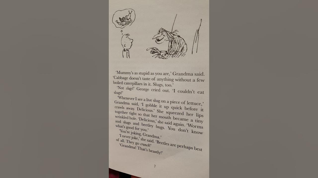 Georges's Marvellous medicine(Grandma)김윤서 - YouTube