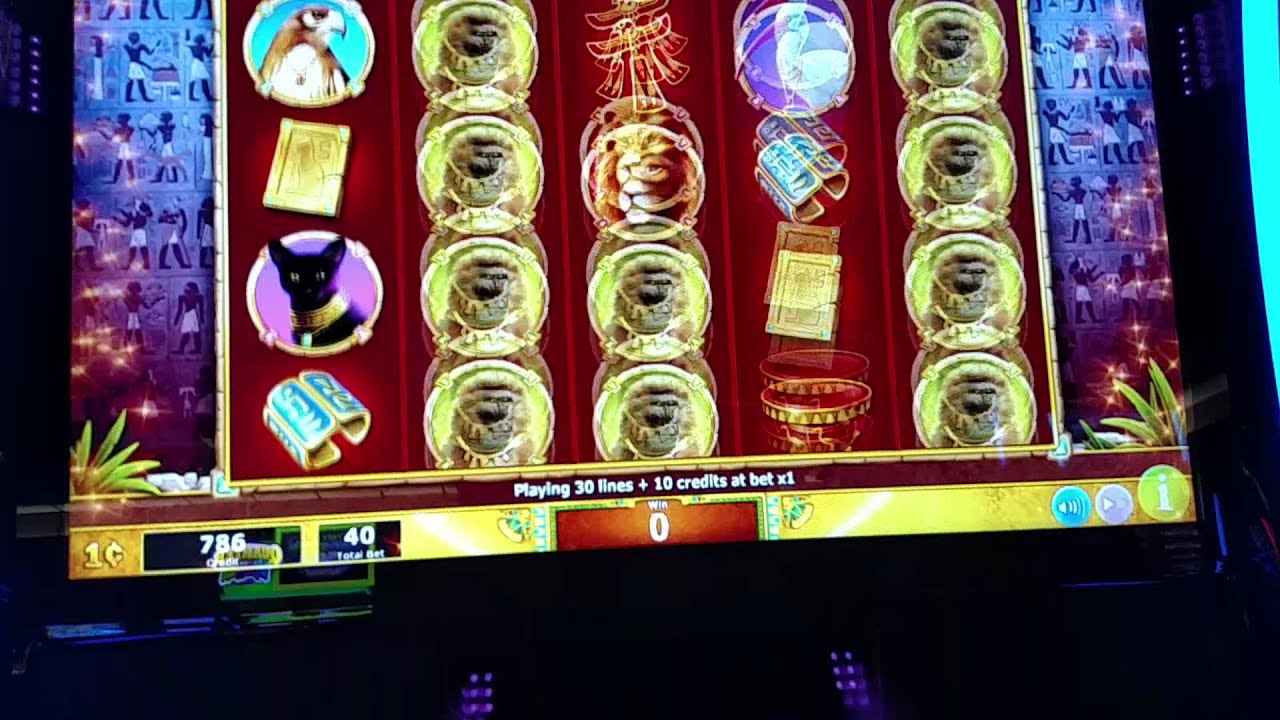 Casino Live Play - New slot machine - Sphinx 3D - Bonus Game Win! - YouTube