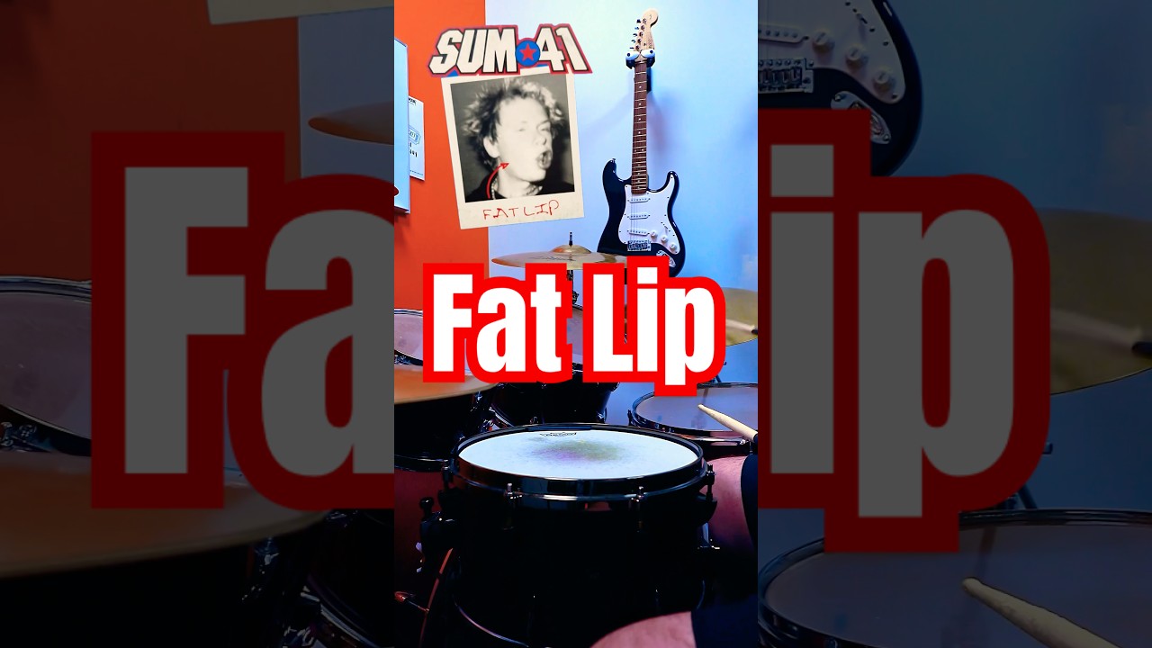 Full Length On My Channel! “Fat Lip” - Sum41 #drumcover #sum41 # ...