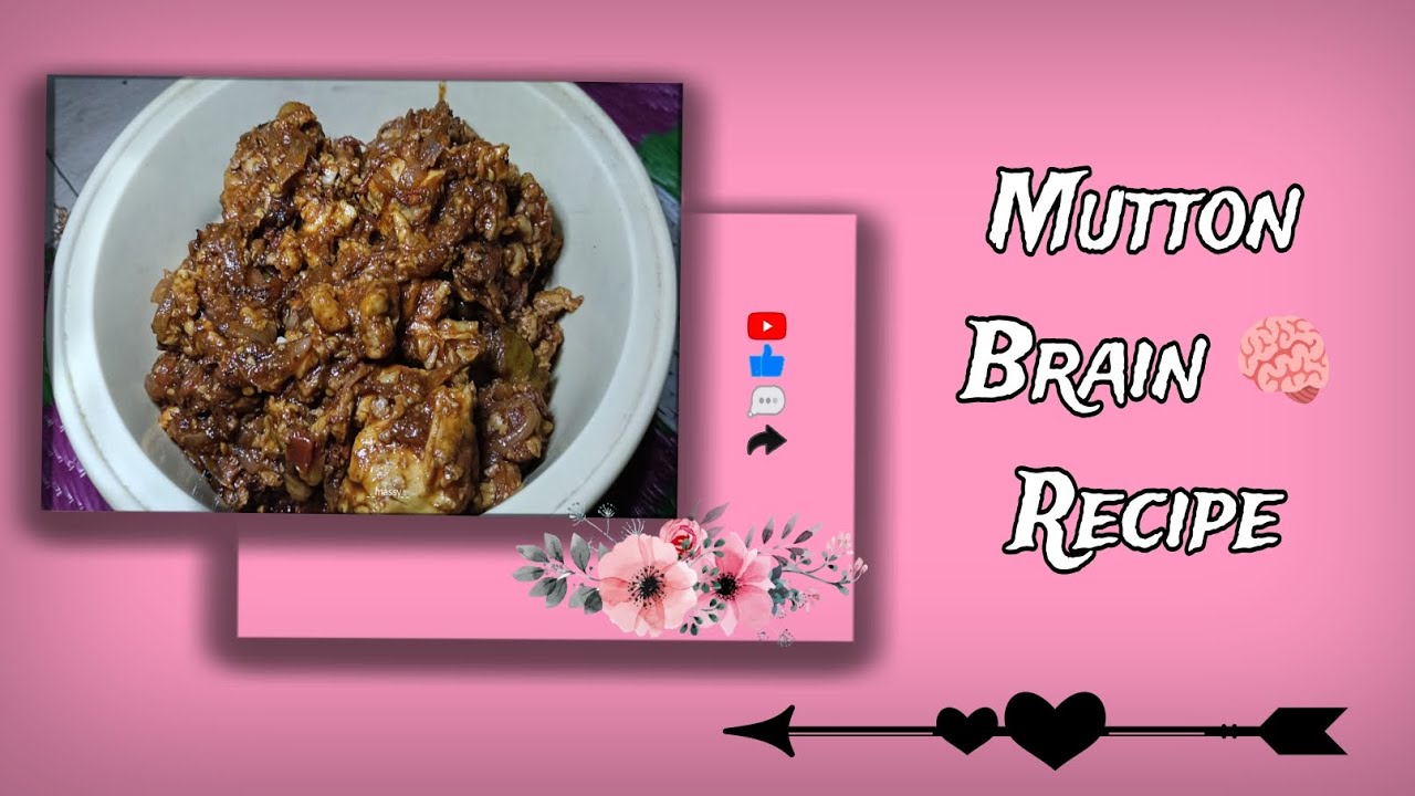 Mutton brain 🧠 recipe // how to make brain recipe // - YouTube