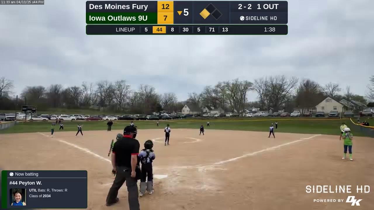 Iowa Outlaws 9U (2025.04.13) - YouTube