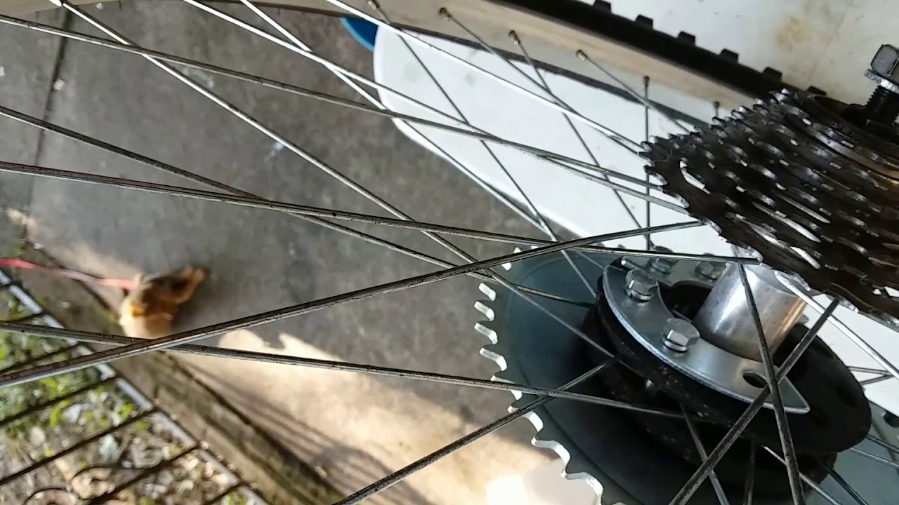Motorized bicycle kit Step 1-( rear Cog installation) - YouTube