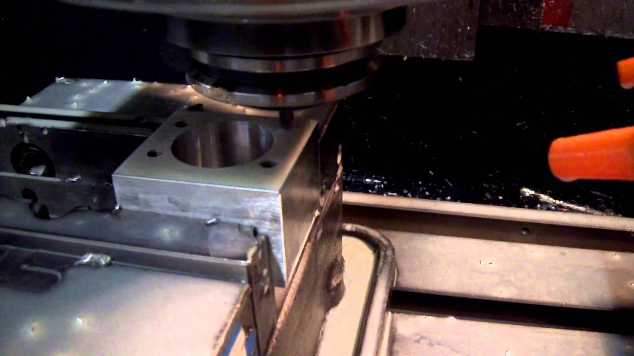M5 x .8 thread forming aluminum, part 2 - YouTube