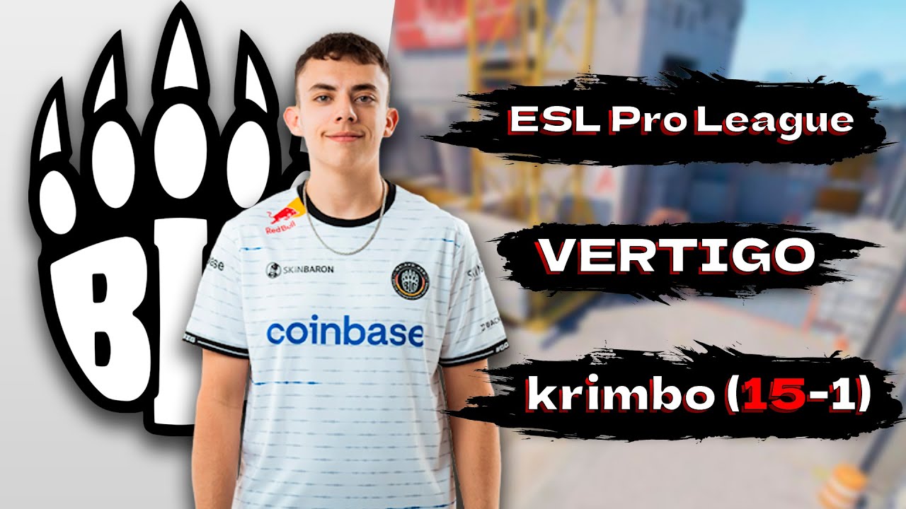 15 KD l CS2 POV krimbo (15-1) vs PERA (vertigo) - ESL Pro League Season ...