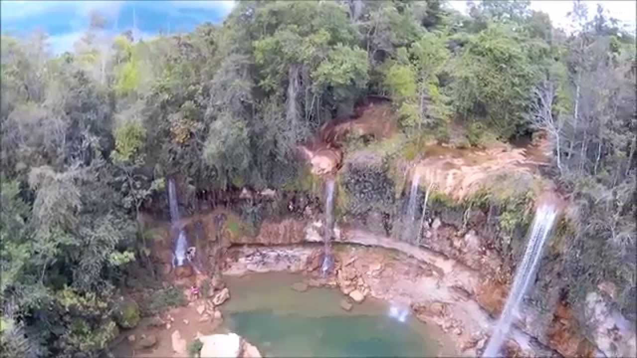 Balneario Salto Alto Bayaguana desde arriba (AminNet) - YouTube