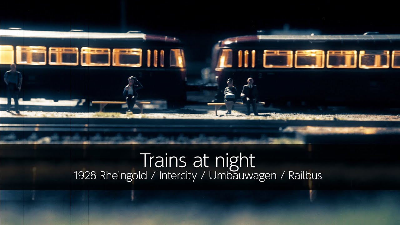 Trains at night - VLOG60 - YouTube