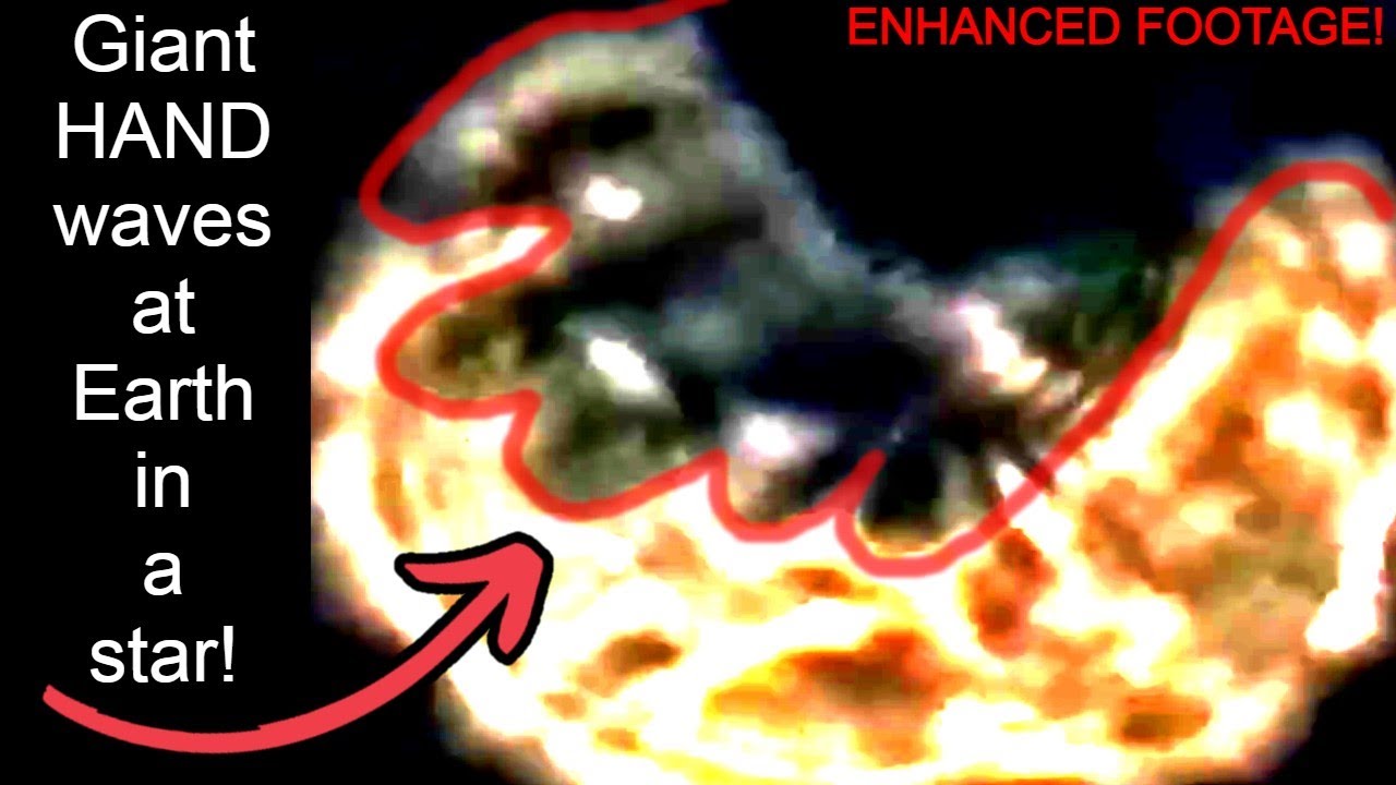 Cosmic hand 🫲 seen in ⭐ star ! - YouTube