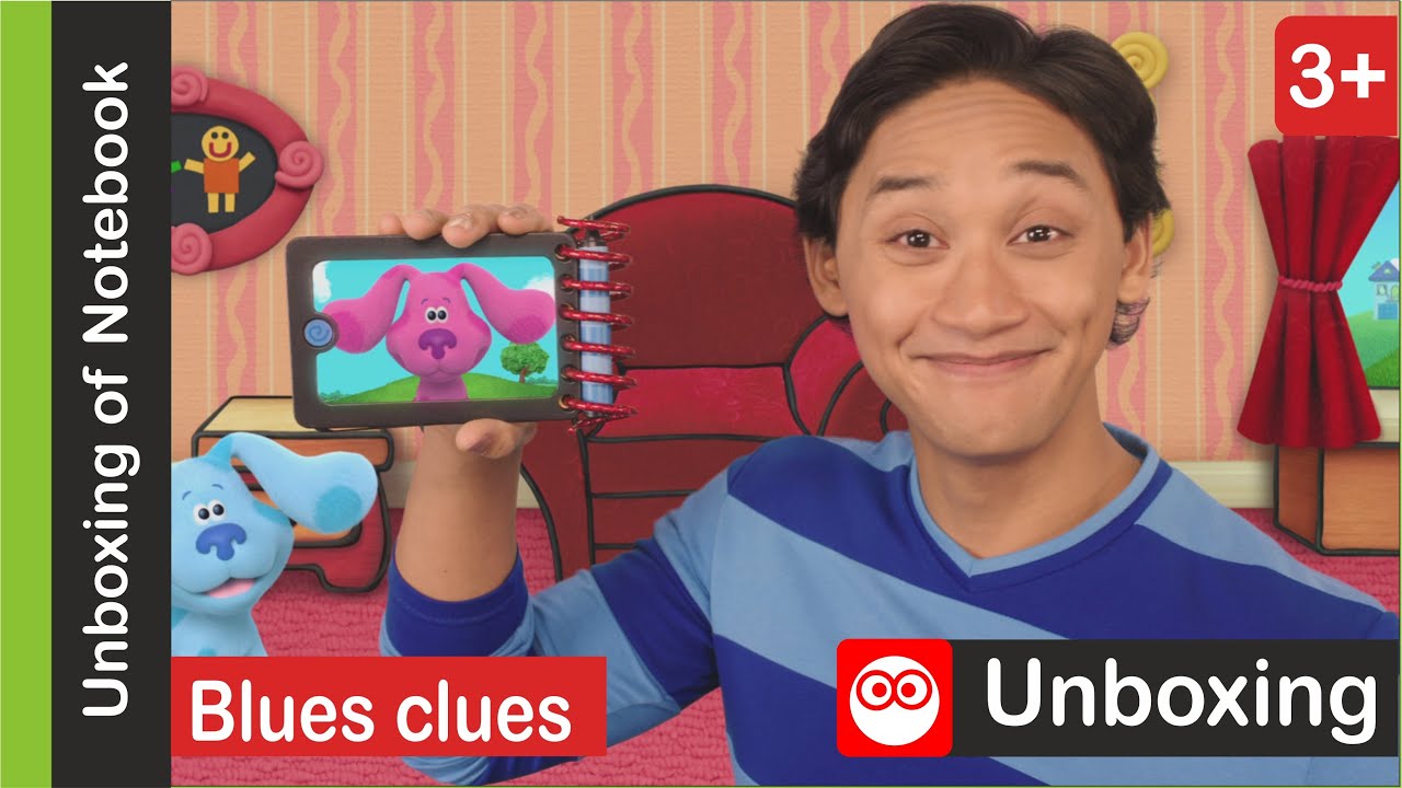 Unboxing Blues clues Notebook - YouTube
