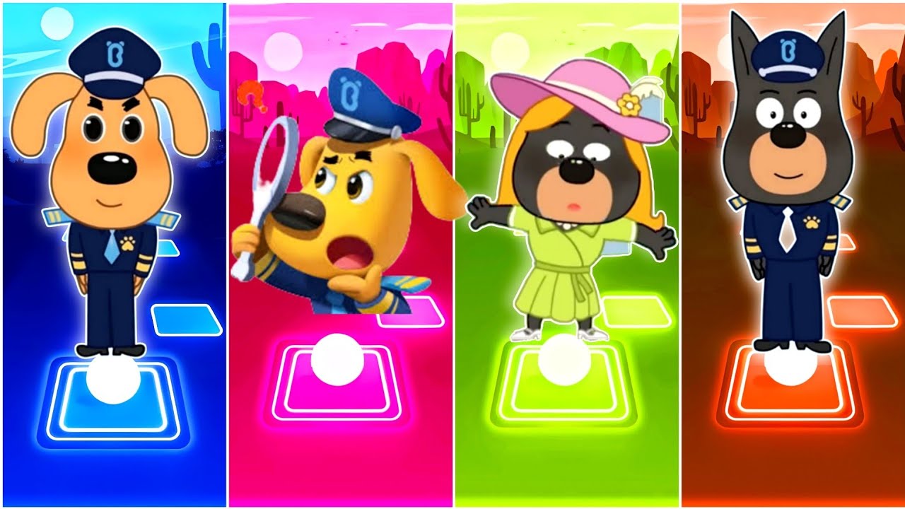 Sheriff Labrador Run With Buffalo 🆚️ Sheriff Labrador All Team ...