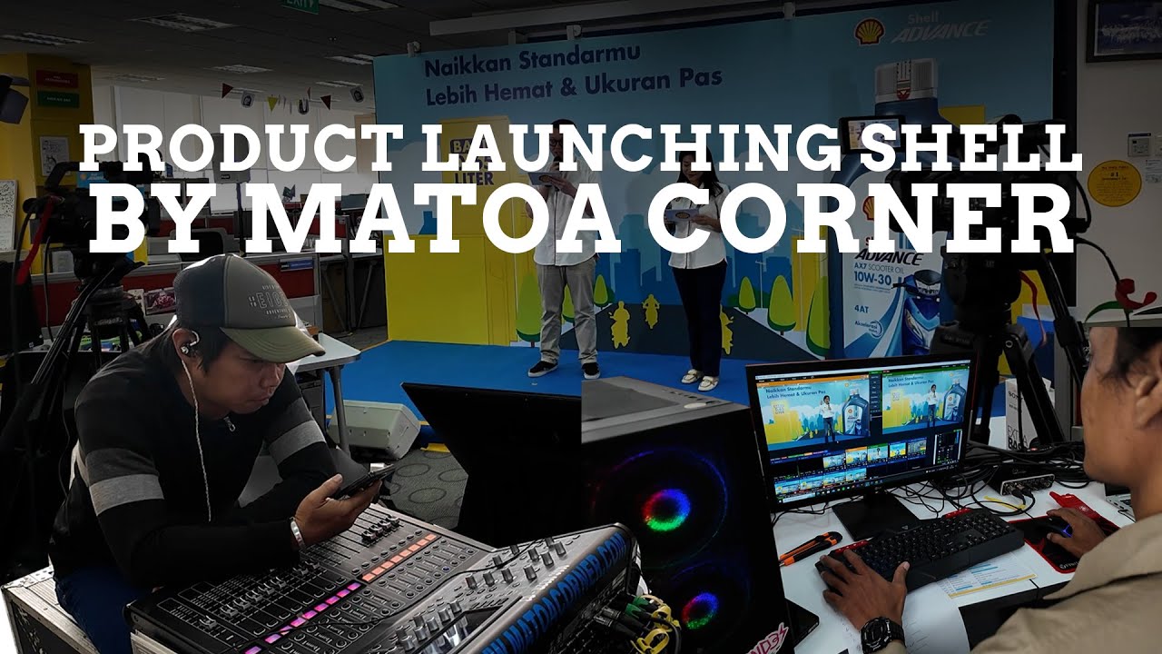 Matoa Corner menjadi Mitra Audio Visual Profesional untuk Launching Produk Oli Shell - YouTube